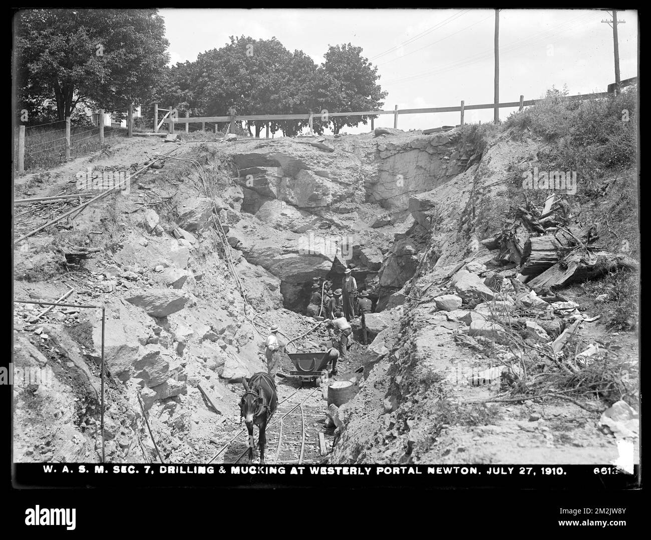 Distribution Department, Weston Aqueduct Supply Mains, Section 7 ...