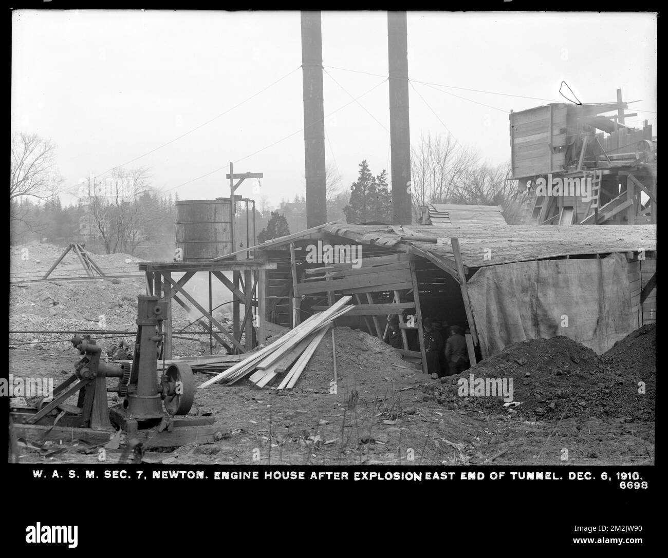 Distribution Department, Weston Aqueduct Supply Mains, Section 7 ...