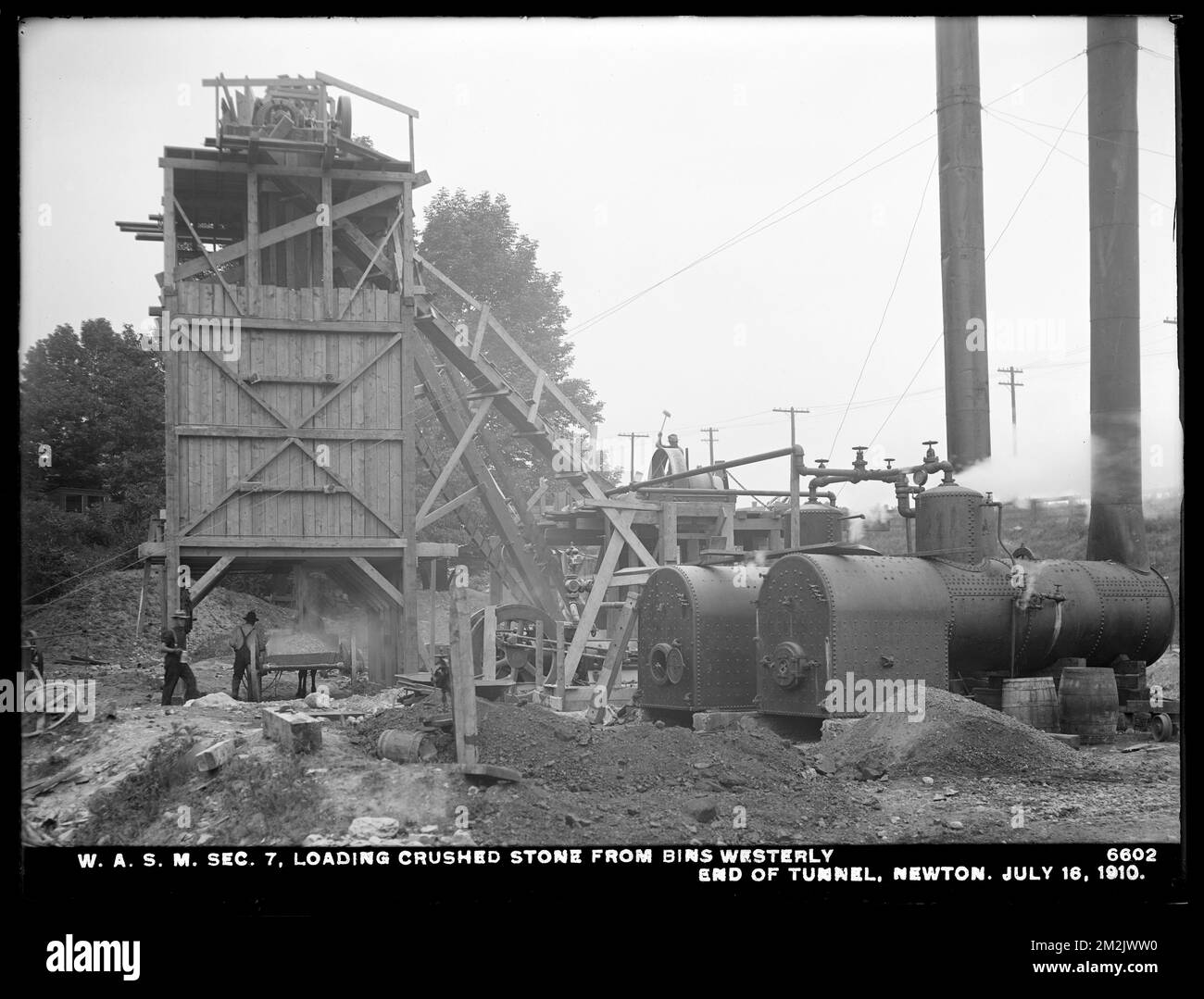 Distribution Department, Weston Aqueduct Supply Mains, Section 7 ...