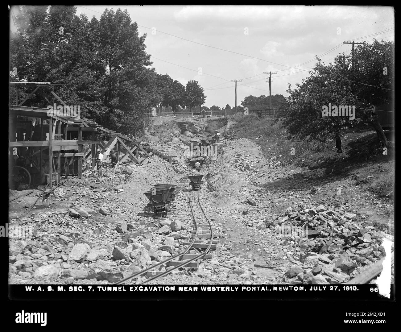 Distribution Department, Weston Aqueduct Supply Mains, Section 7 ...