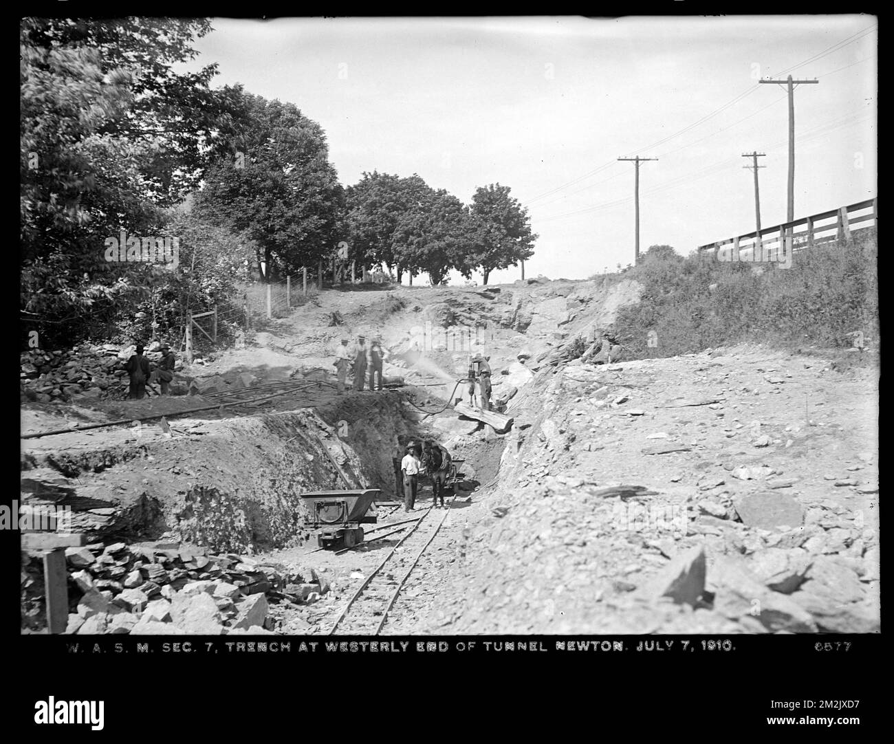 Distribution Department, Weston Aqueduct Supply Mains, Section 7 ...