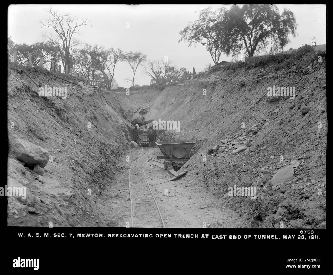 Distribution Department, Weston Aqueduct Supply Mains, Section 7, re ...