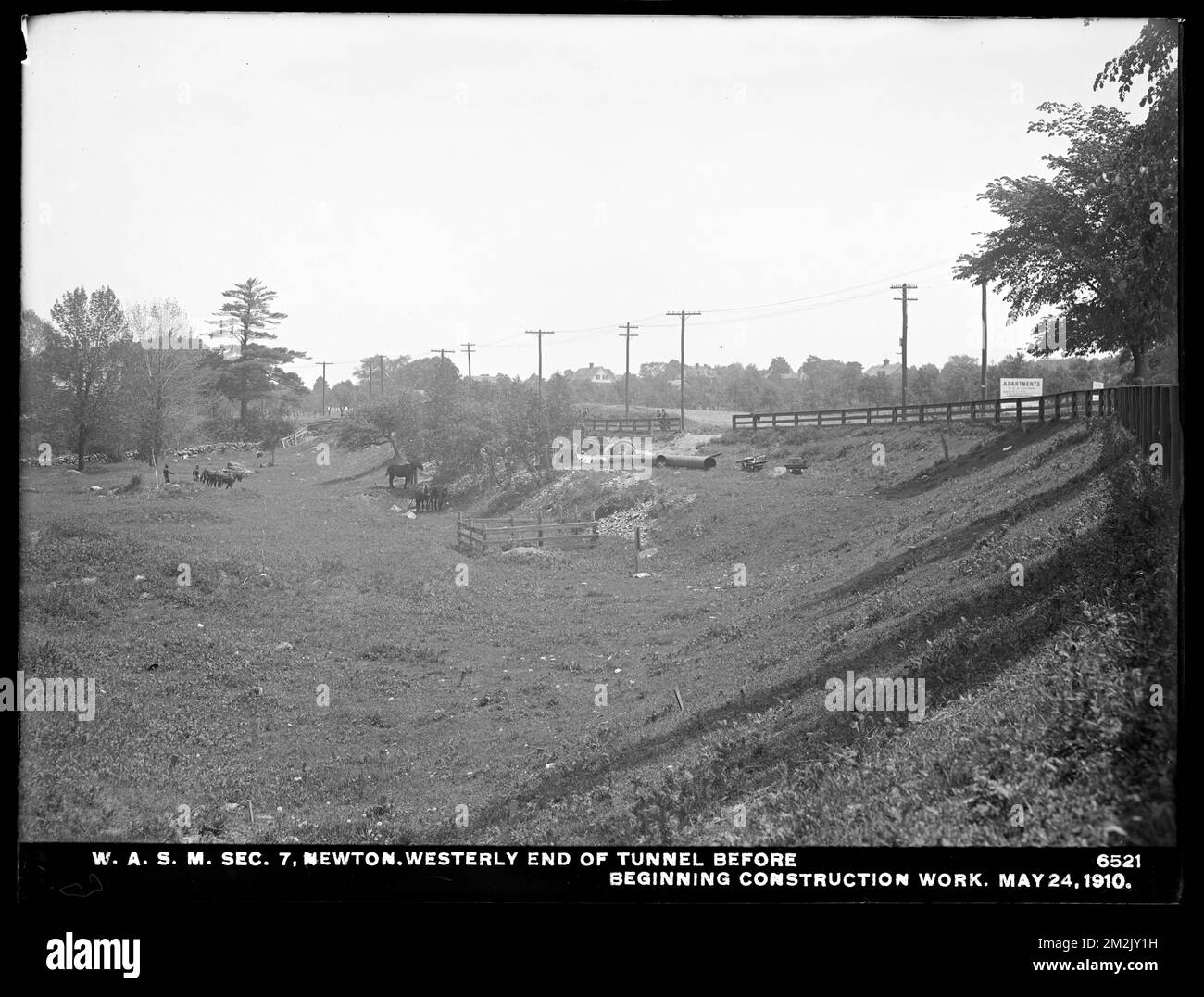 Distribution Department, Weston Aqueduct Supply Mains, Section 7 ...