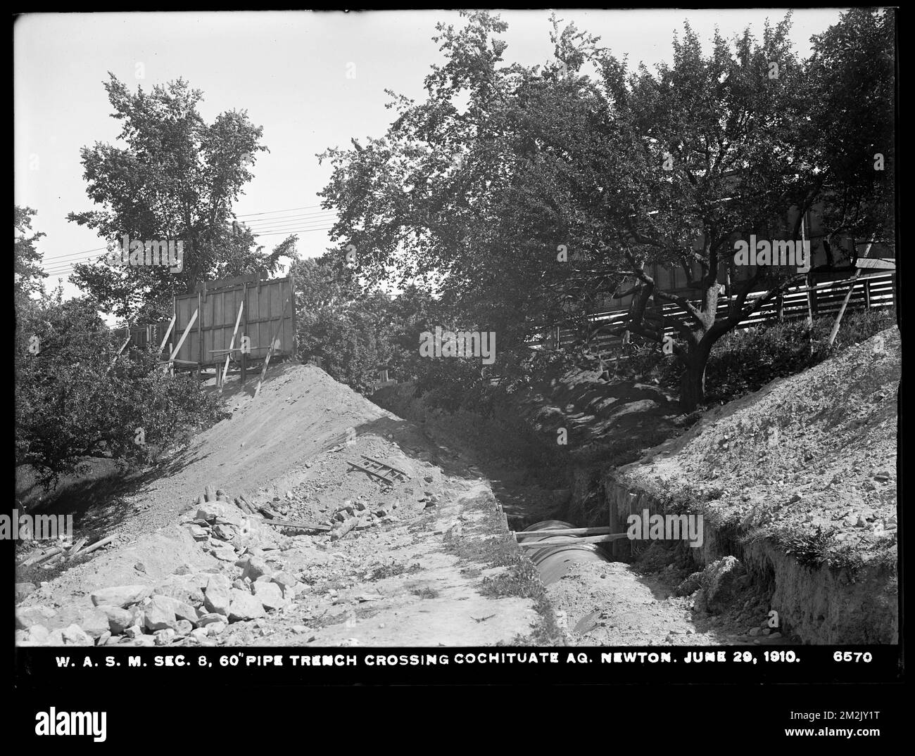 Distribution Department, Weston Aqueduct Supply Mains, Section 8, 60 ...