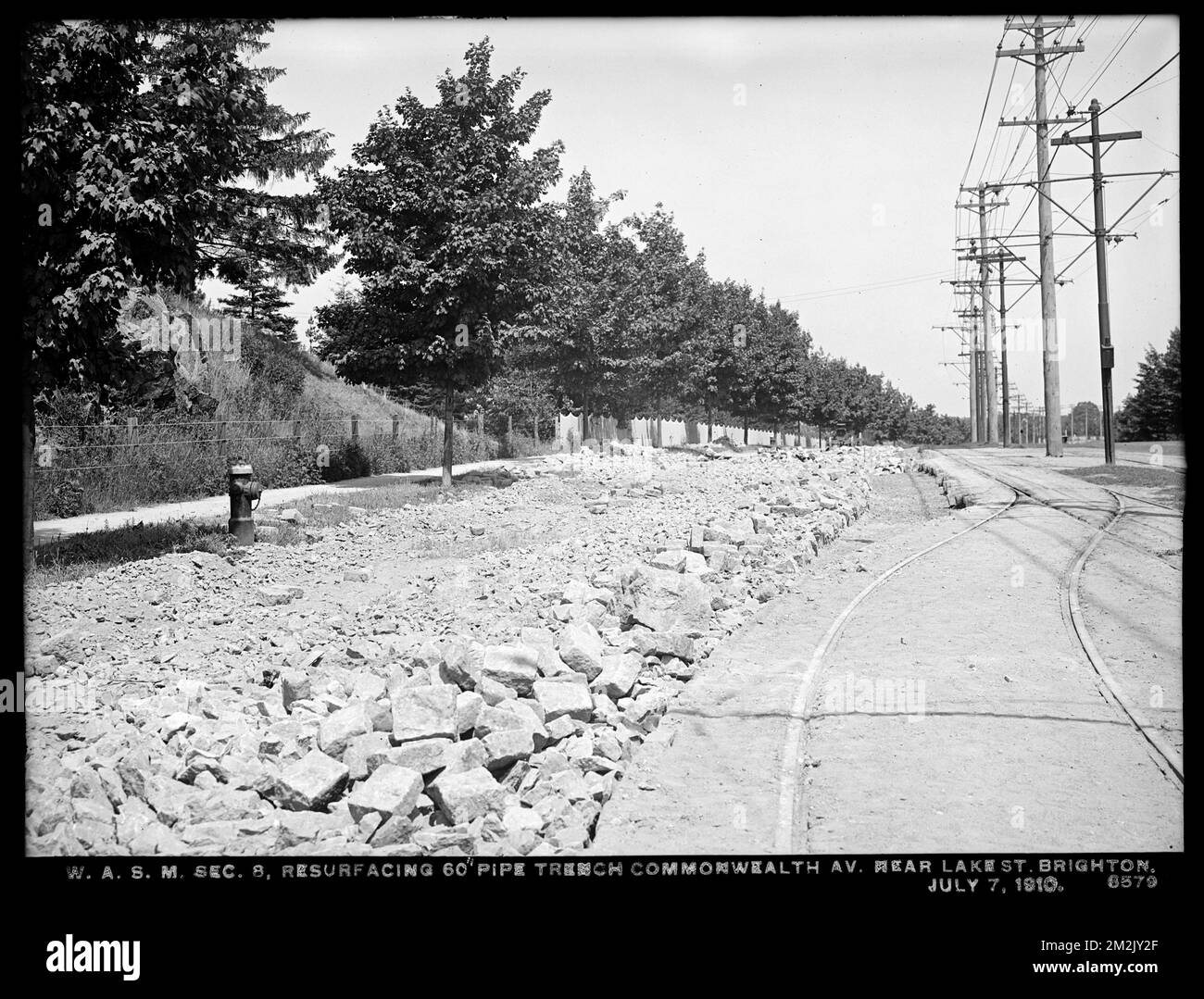 Distribution Department, Weston Aqueduct Supply Mains, Section 8 ...