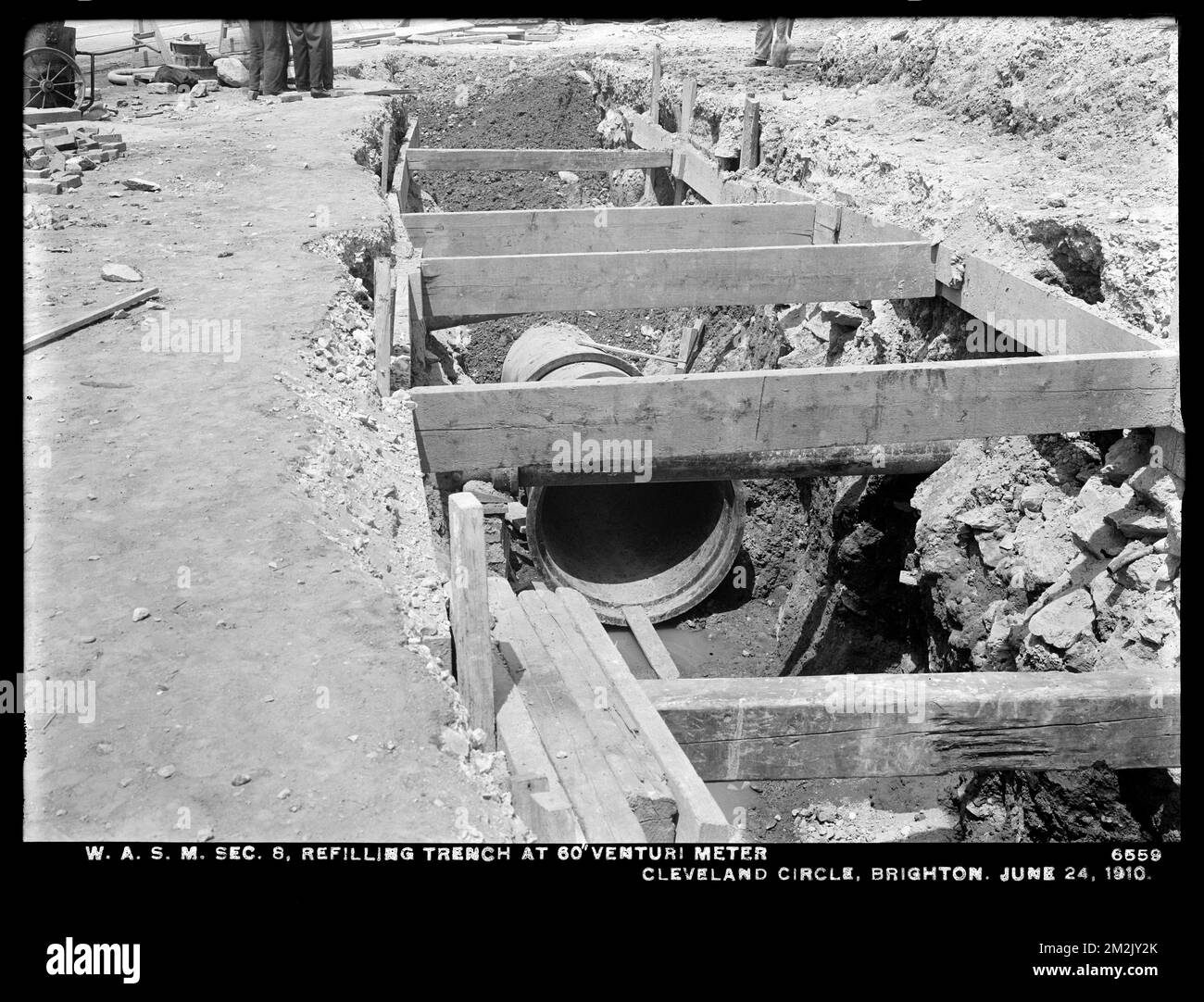 Distribution Department, Weston Aqueduct Supply Mains, Section 8 ...