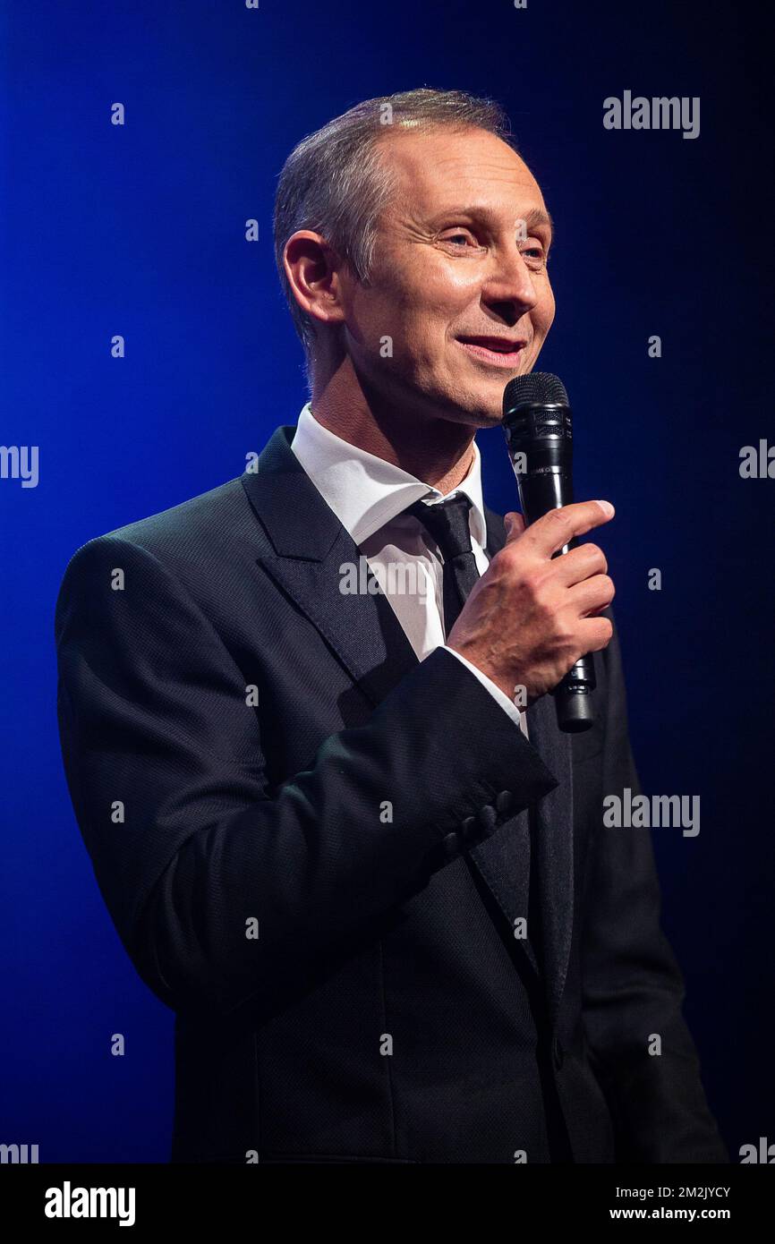 Singer Helmut Lotti aka Helmut Lotigiers pictured during a ceremony to ...