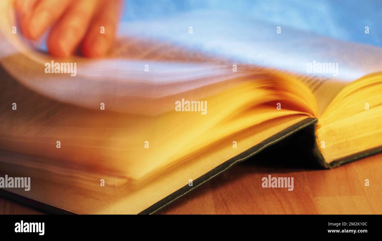 Closeup shot male reading hi-res stock photography and images - Alamy
