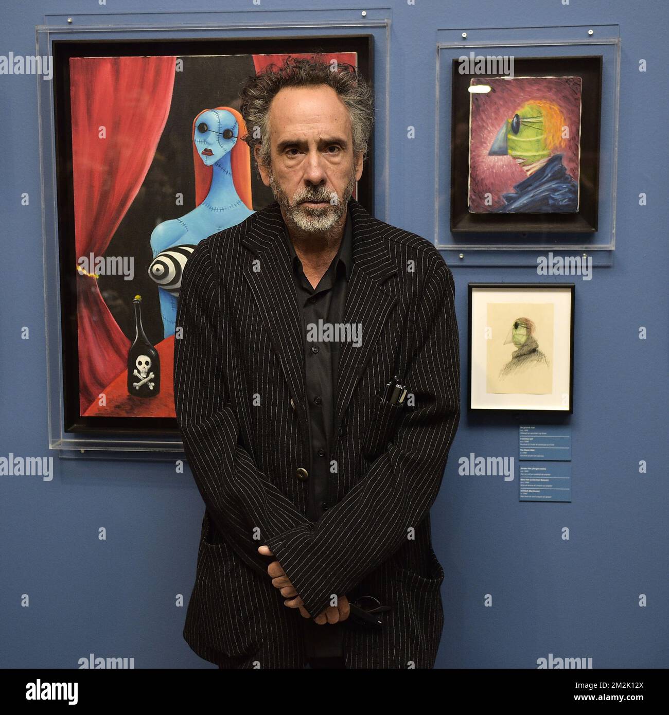 US' film director Tim Burton pictured before the opening of film ...