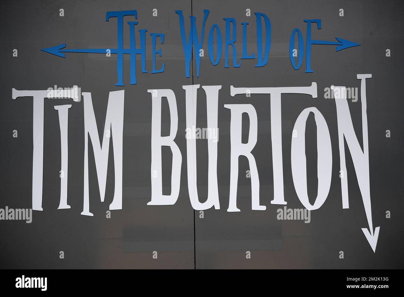 Illustration picture shows a logo of the opening of film festival 'Tim ...