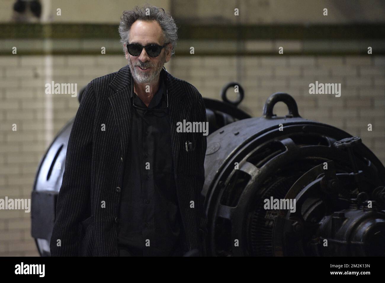 US' film director Tim Burton pictured before the opening of film ...