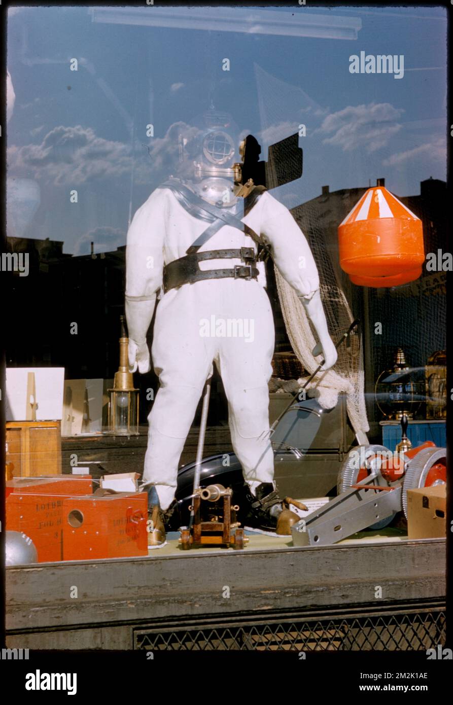 Diving suit in window display , Window displays, Diving suits. Edmund L ...