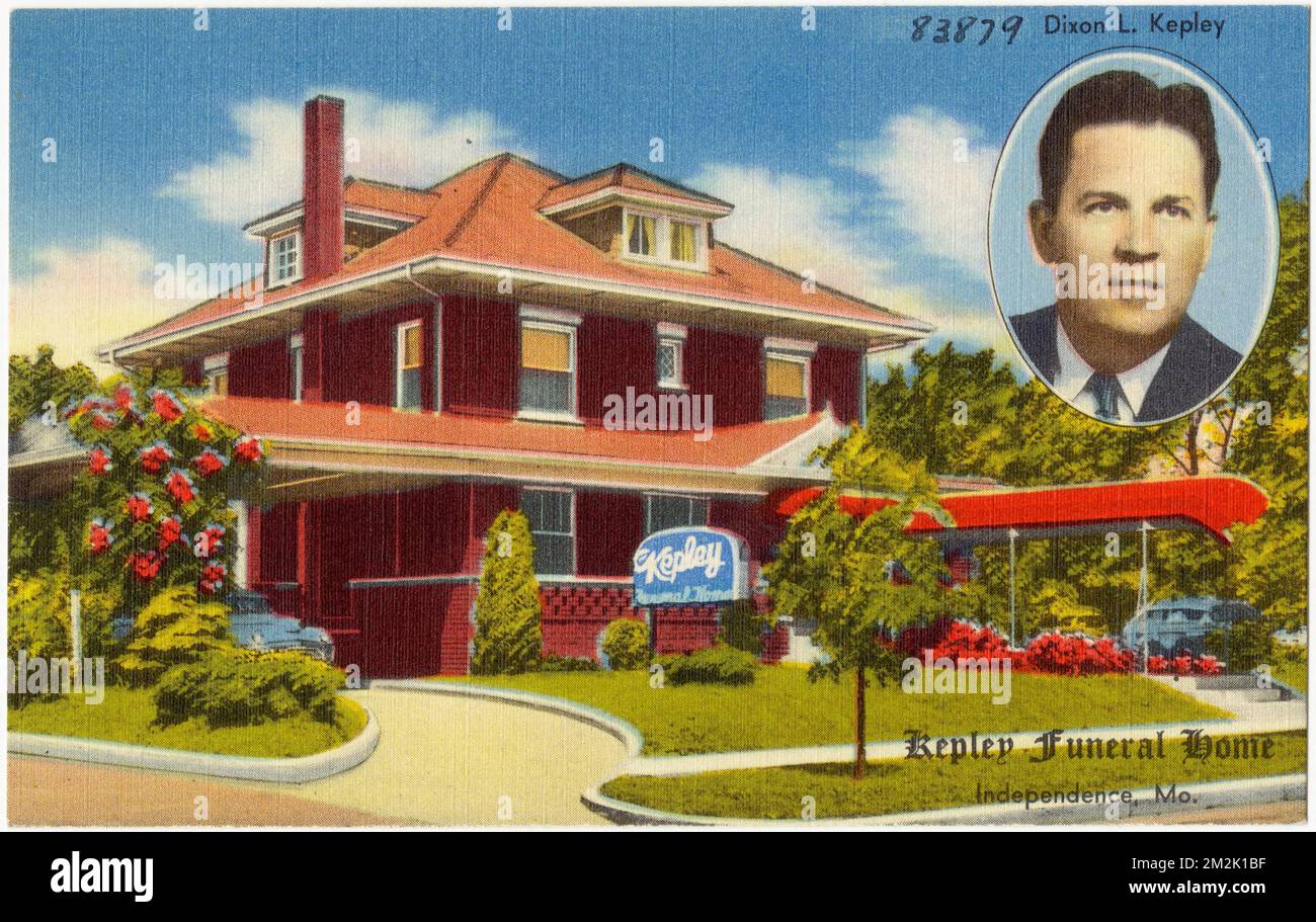 Dixon L. Kepley, Kepley Funeral Home, Independence, Mo. , Morgues ...