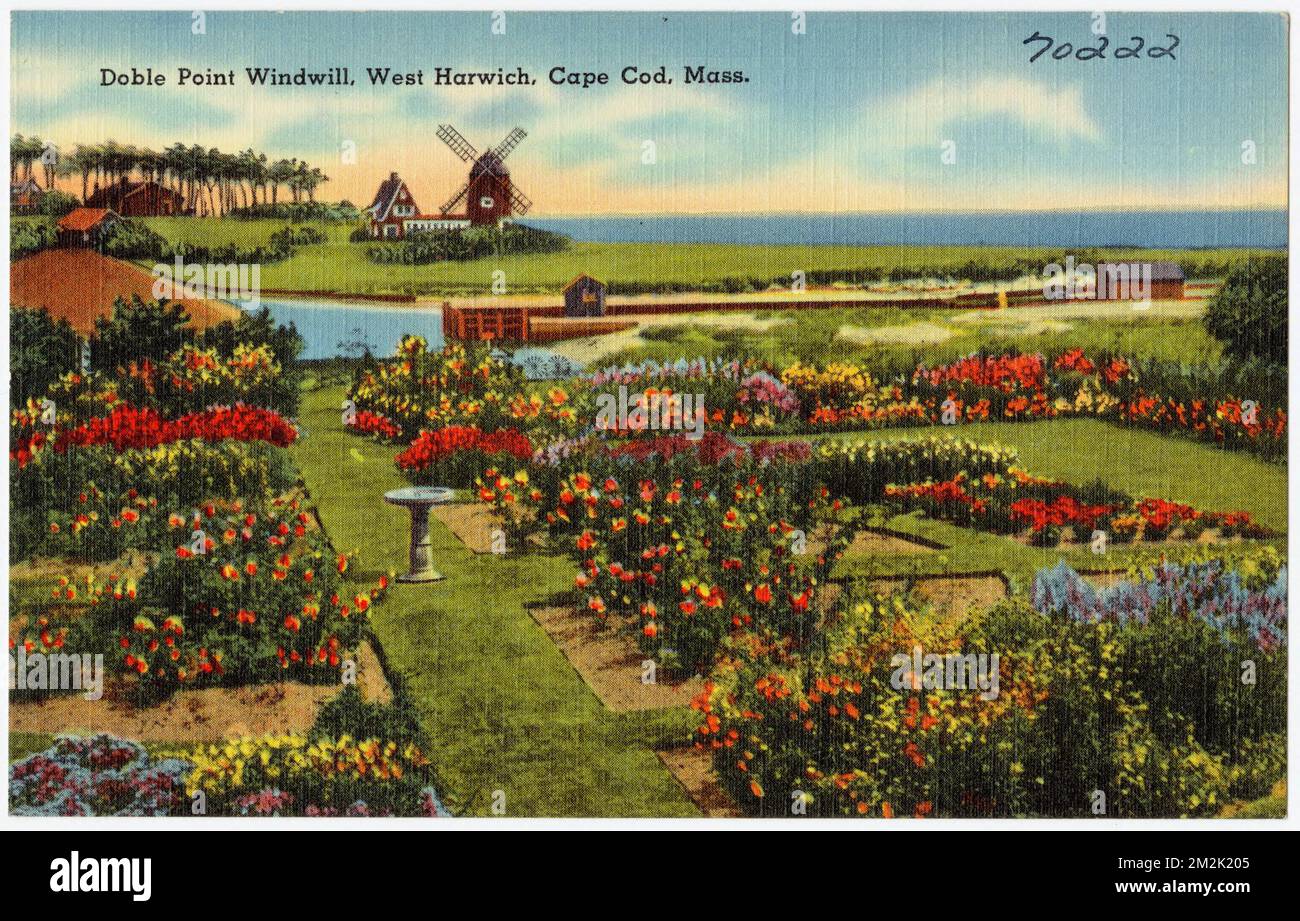Doble Point Windmill, West Harwich, Cape Cod, Mass. , Windmills ...