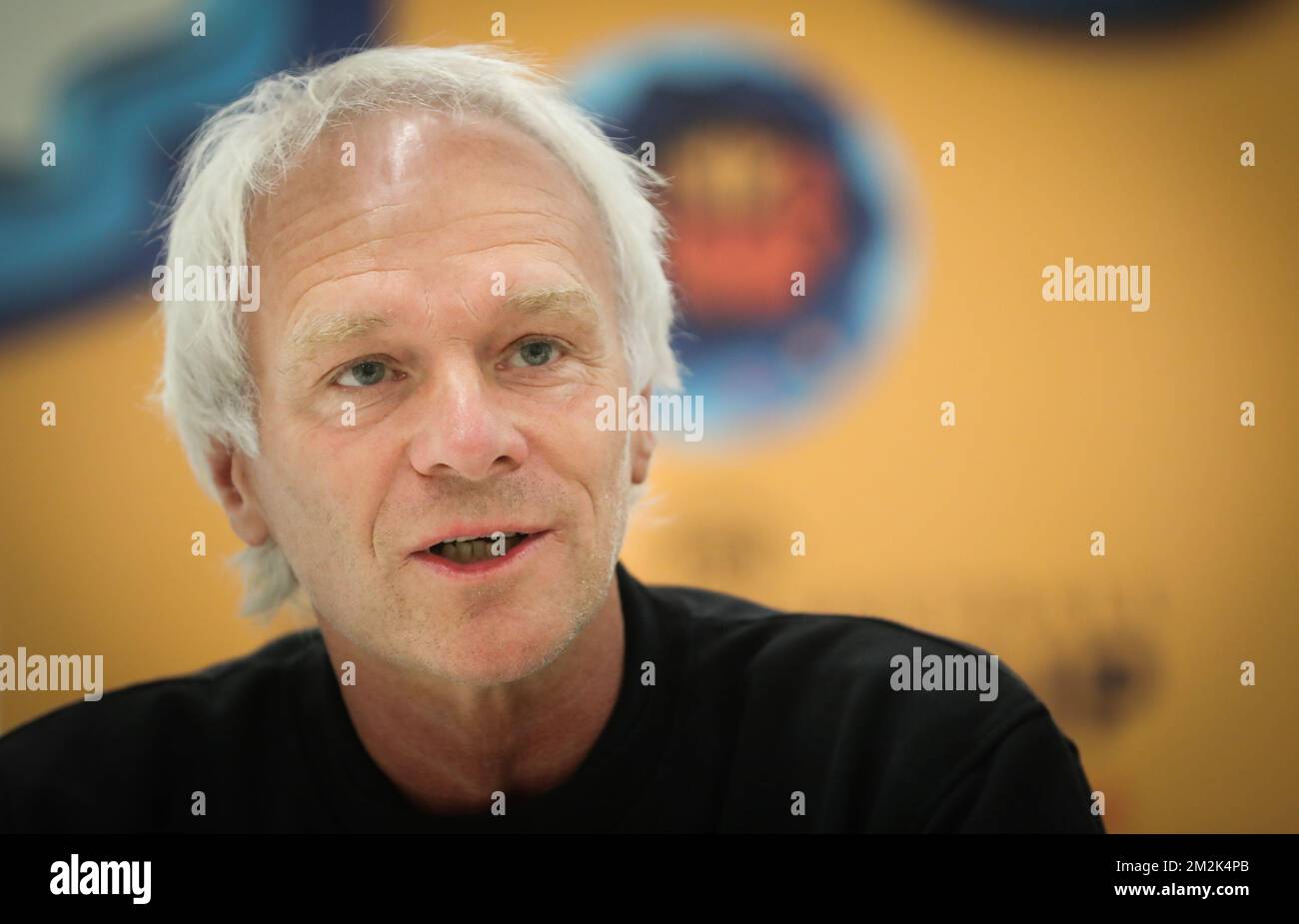 Belgian Cats Assistant Coach Pierre Cornia pictured during a press ...