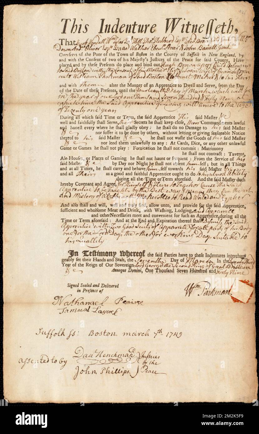 Indenture servant hi-res stock photography and images - Alamy