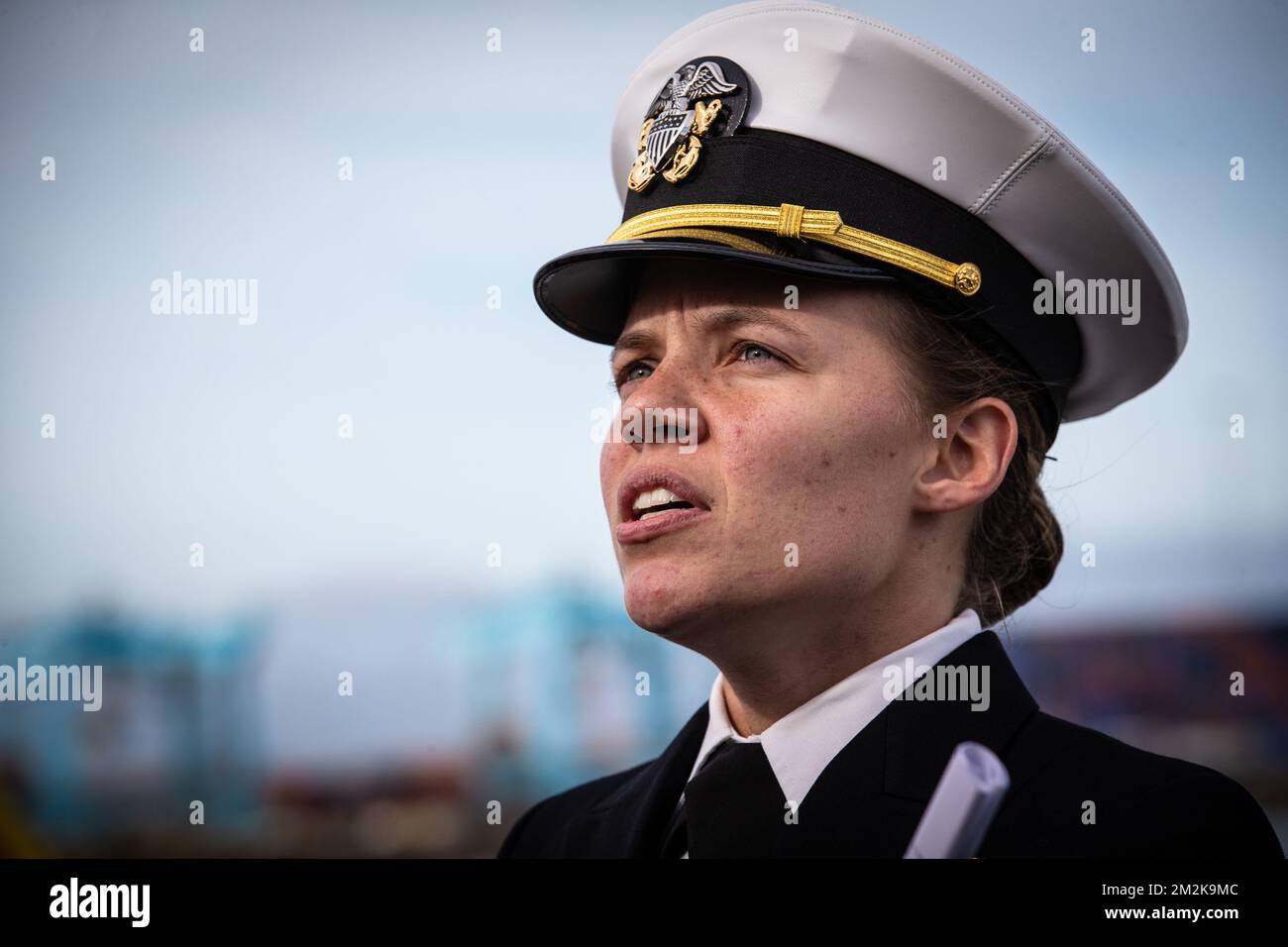 LTJG Nichole M. Roden Officer United States Navy pictured during a ...