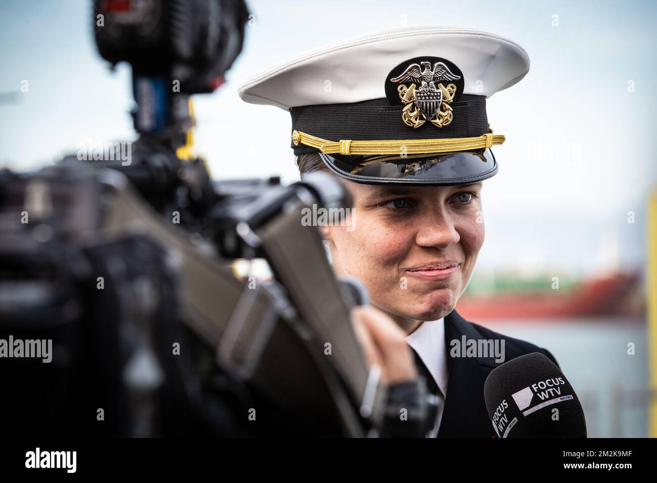 LTJG Nichole M. Roden Officer United States Navy pictured during a ...