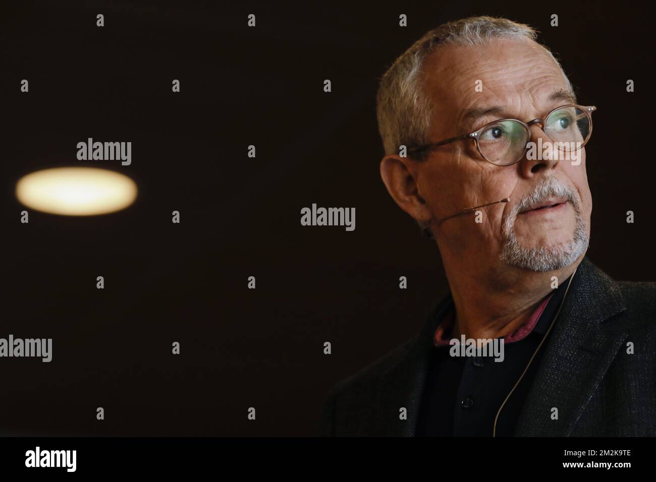 Colruyt Chairman and CEO Jef Colruyt pictured during the inauguration ...