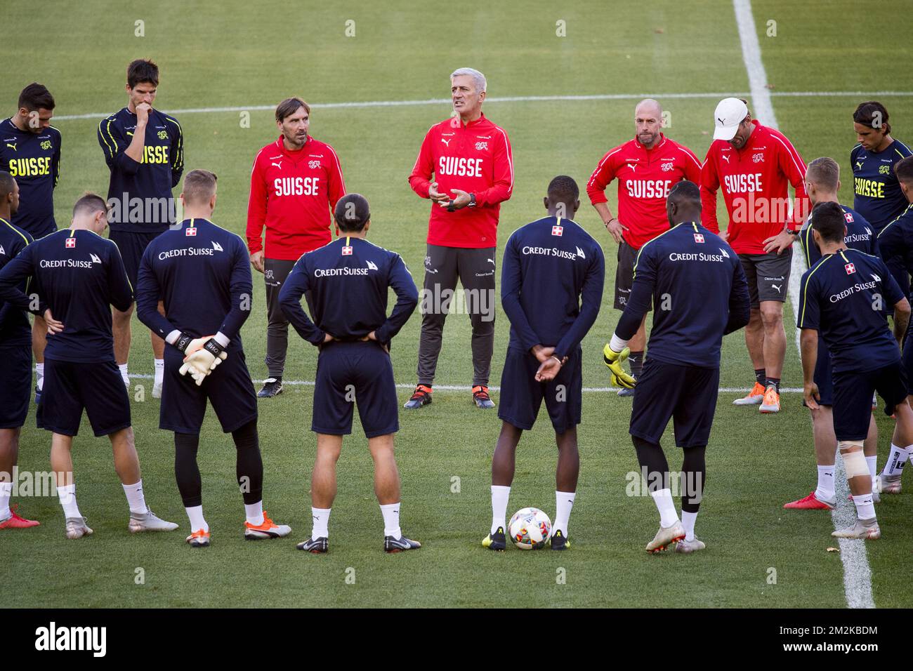 Swiss national soccer team players hi-res stock photography and images ...