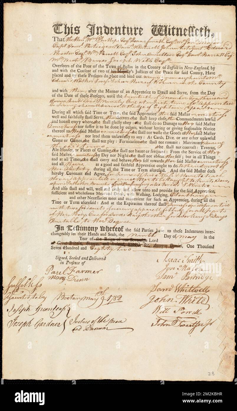 Colonial new england family 1700s hi-res stock photography and images ...