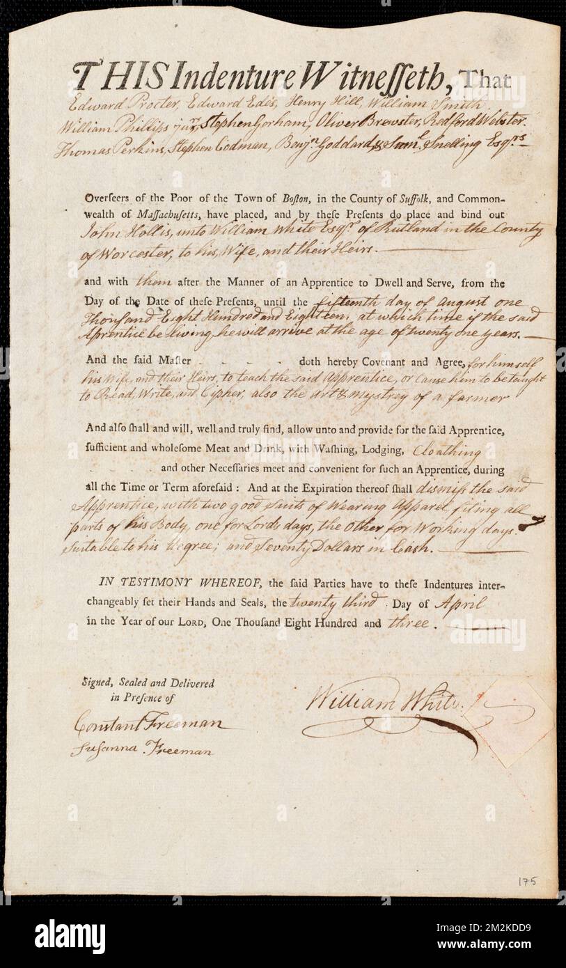 Indentured servant white hi-res stock photography and images - Alamy