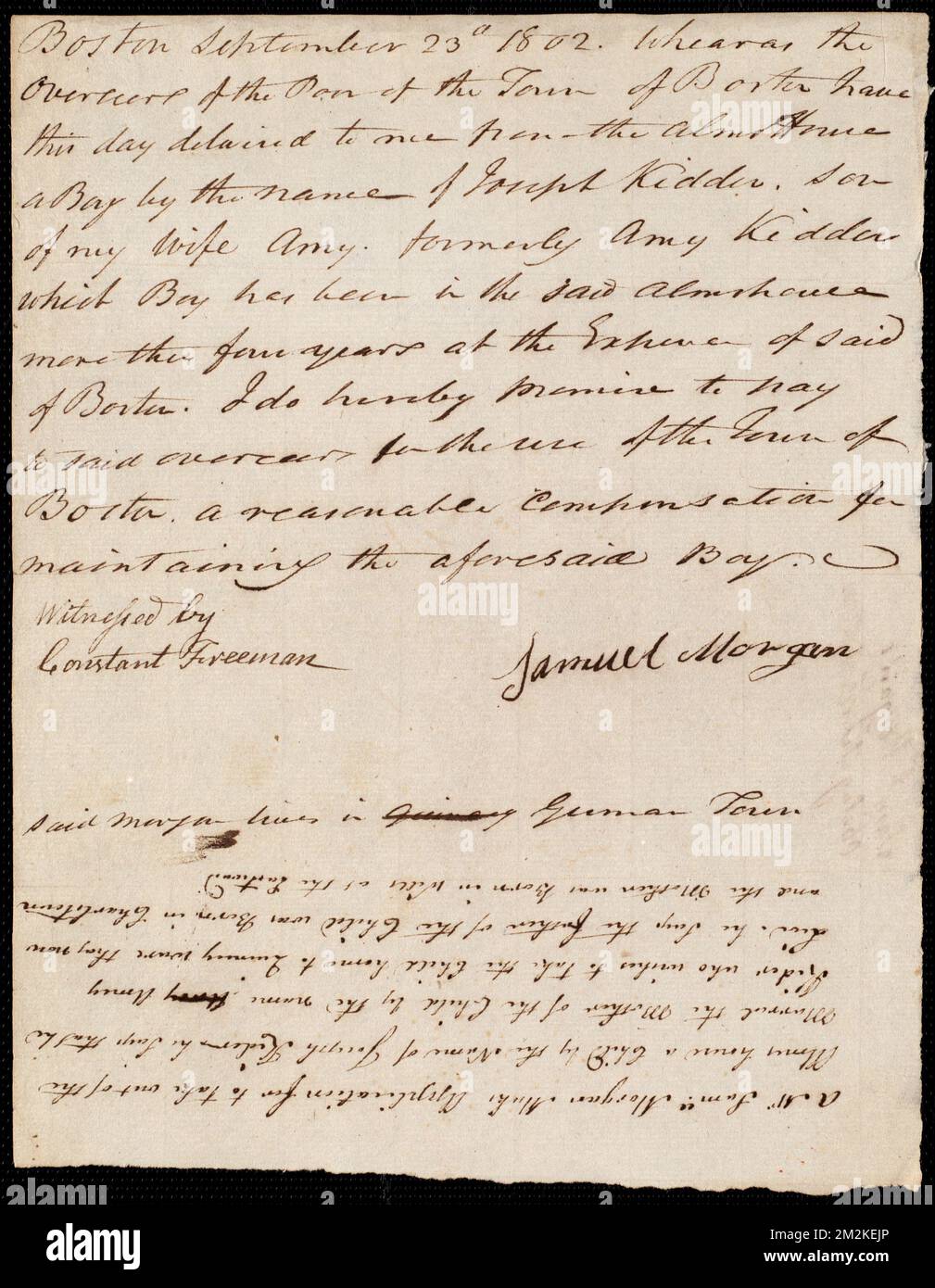 John booth letter hi-res stock photography and images - Alamy