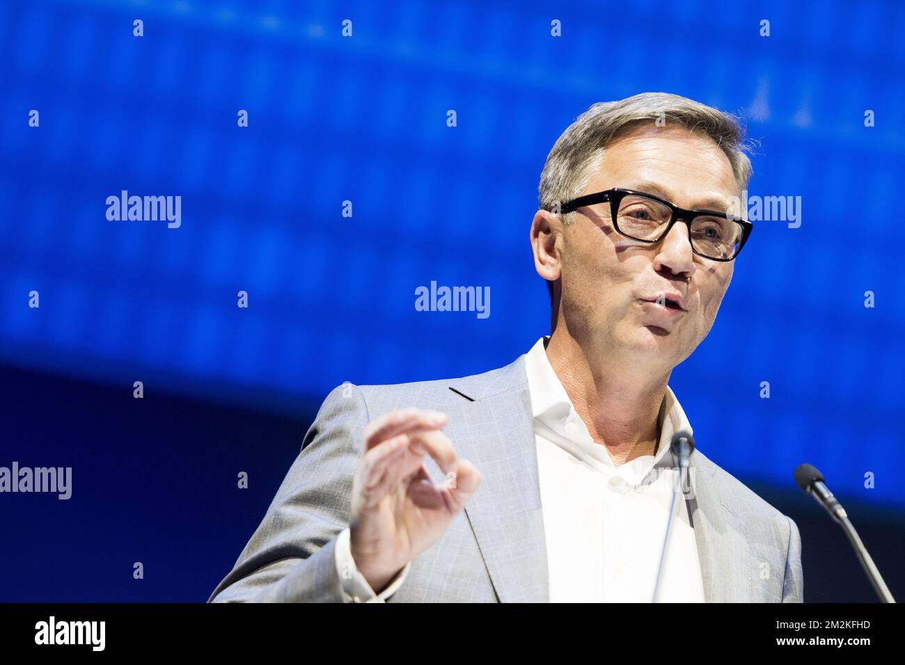 Artexis Group CEO Eric Everard pictured during the award ceremony for ...