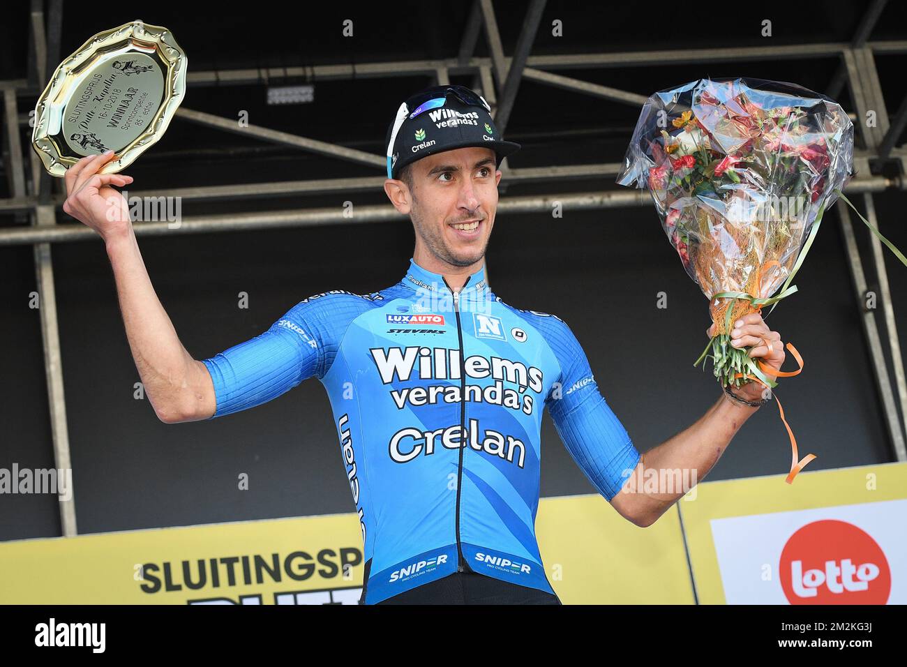 Belgian Dries De Bondt of Verandas Willems - Crelan pictured on the ...