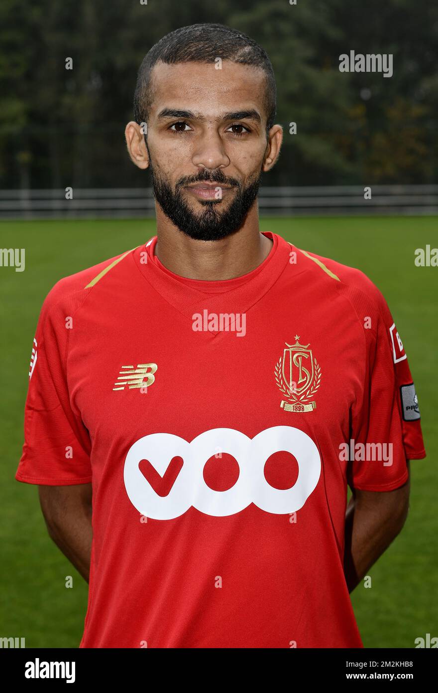 Standard's Mehdi Carcela poses for photographer, in marge of 2018-2019 ...