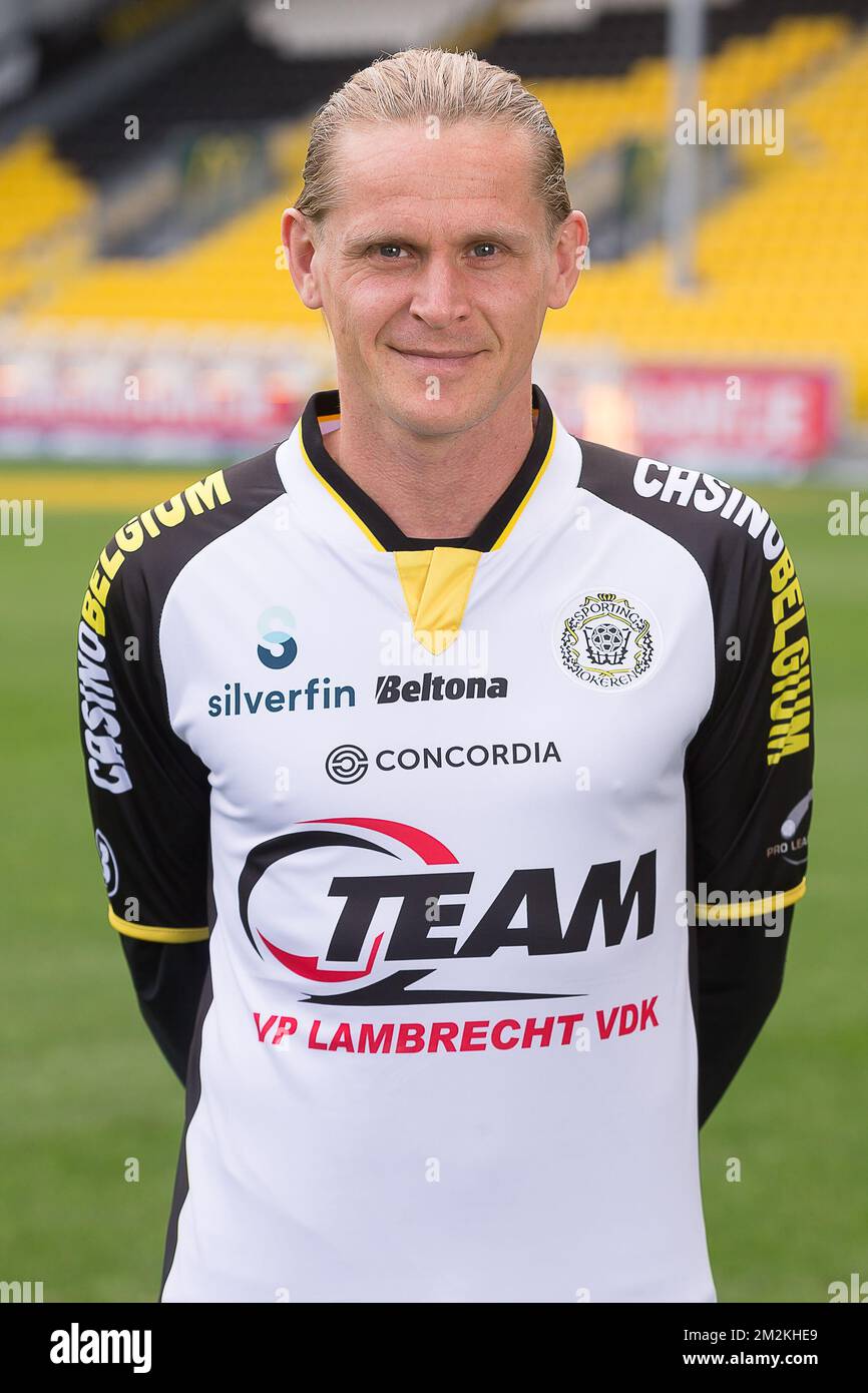 Ari Freyr Skulason poses for photographer, in marge of 2018-2019 ...