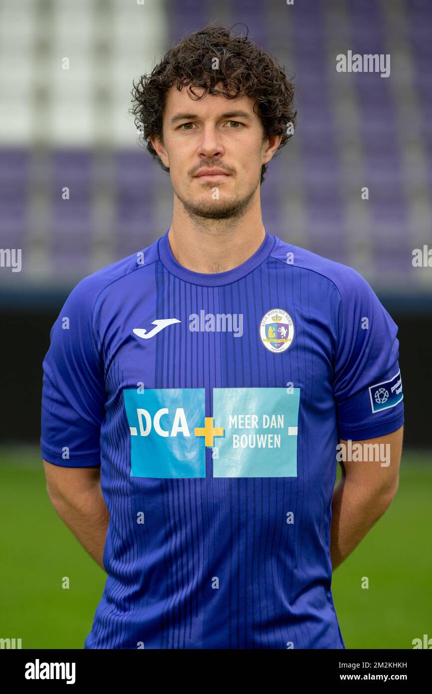 Beerschots Gertjan De mets poses for photographer, in marge of 2018 ...