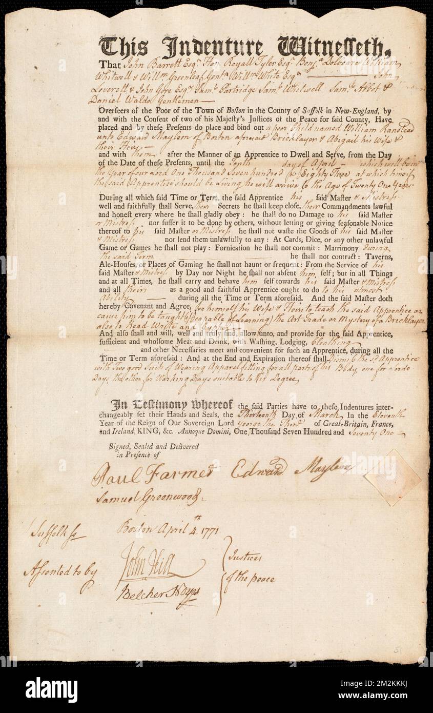 Indentured servants slavery hi-res stock photography and images - Alamy