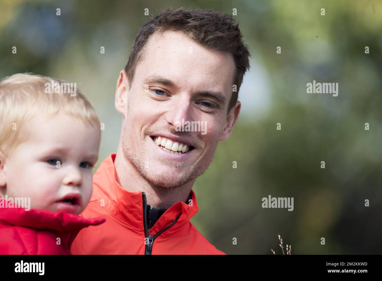 Belgian Koen Naert is seen at the men's race at the first stage (out of ...