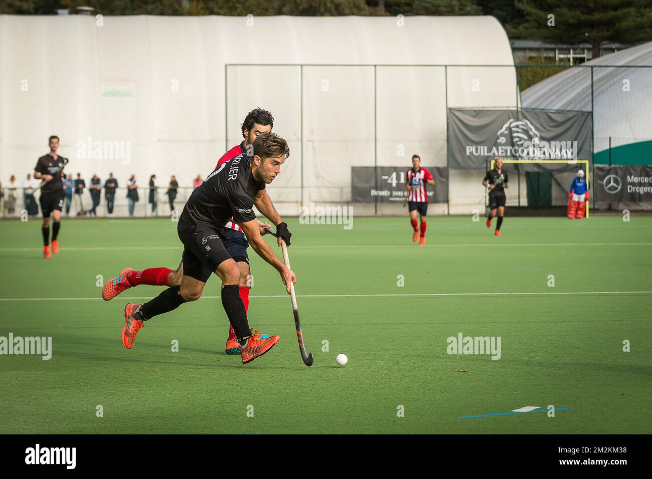 Illustration picture shows a hockey game between Royal Racing Club de ...