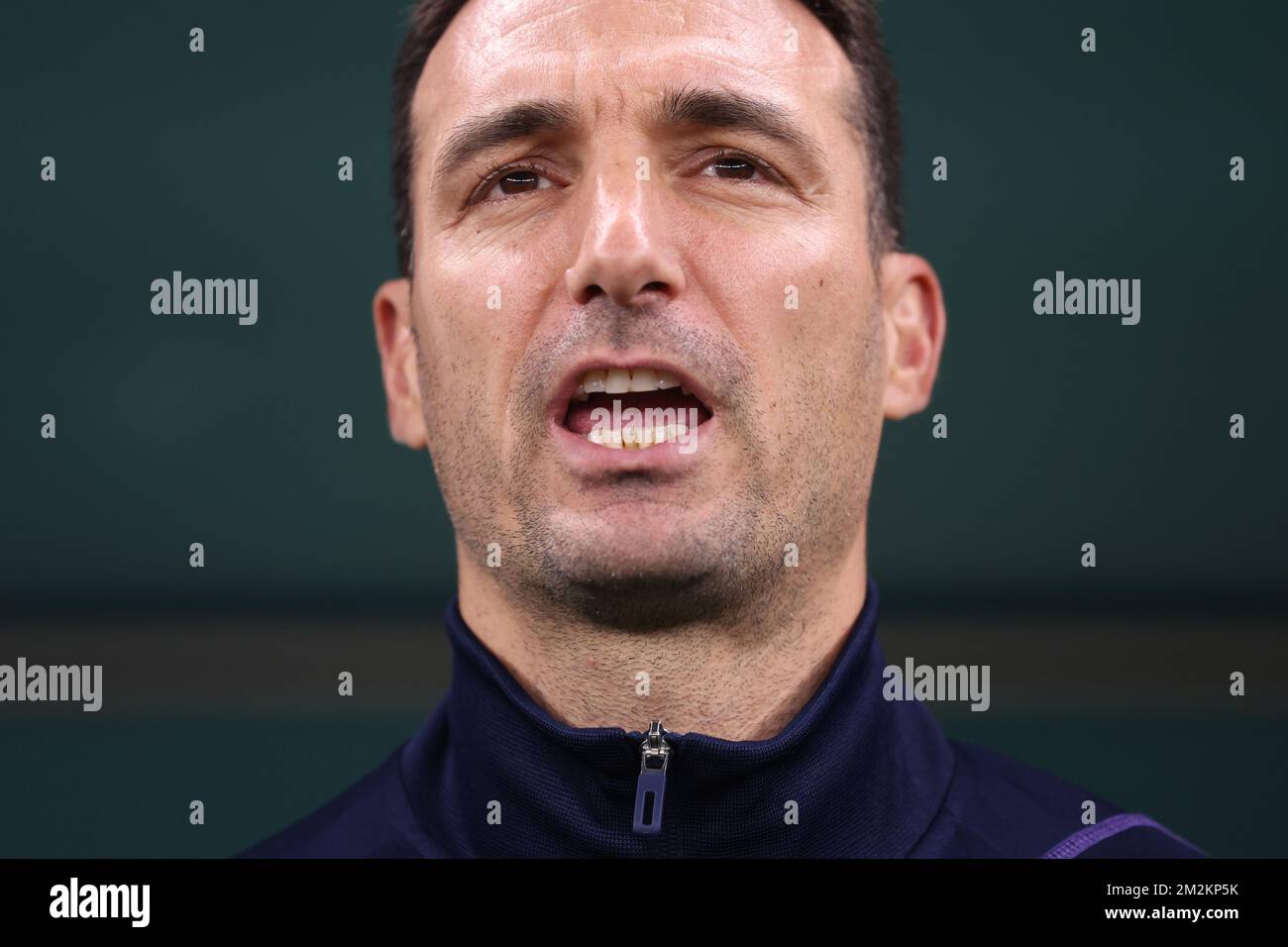 LUSAIL STADIUM, QATAR - DECEMBER 13: Head coach of Argentina Lionel ...