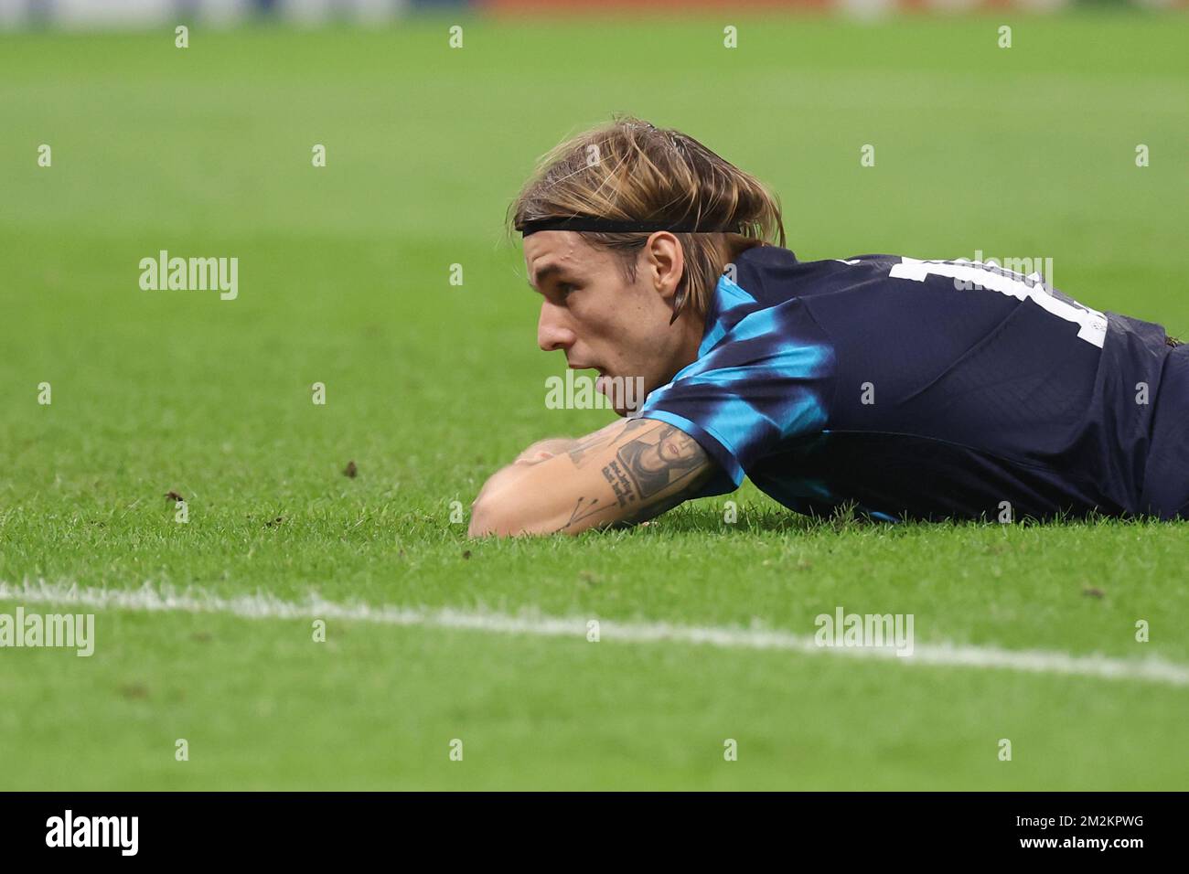 LUSAIL STADIUM, QATAR - DECEMBER 13: Borna Sosa of Croatia during the ...