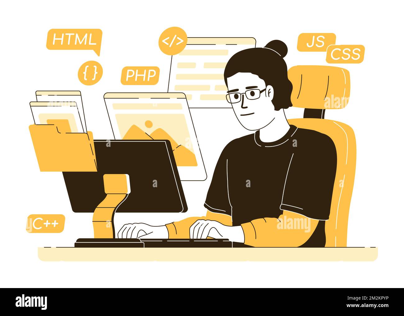 Maker code Stock Vector Images - Alamy