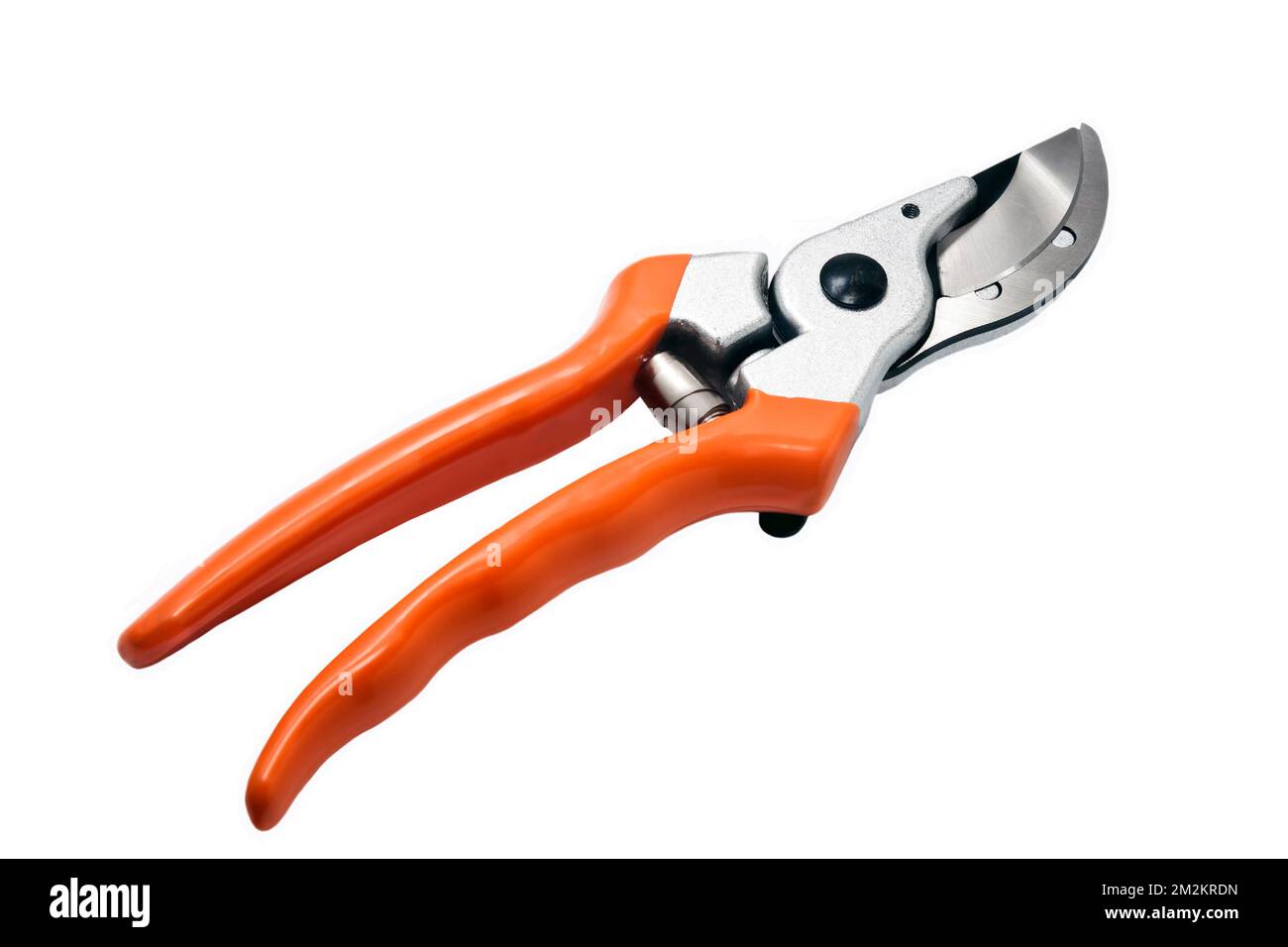 The bypass pruner isolated on white background Stock Photo - Alamy