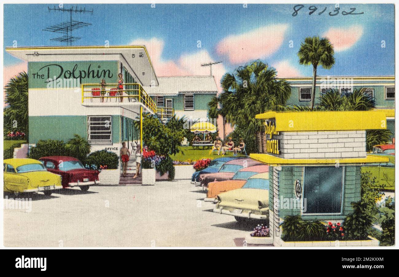 The Dolphin , Hotels, Tichnor Brothers Collection, postcards of the ...