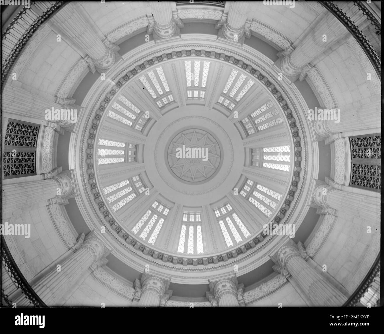 Dome of the Custom House Tower , Domes, United States Customhouse ...