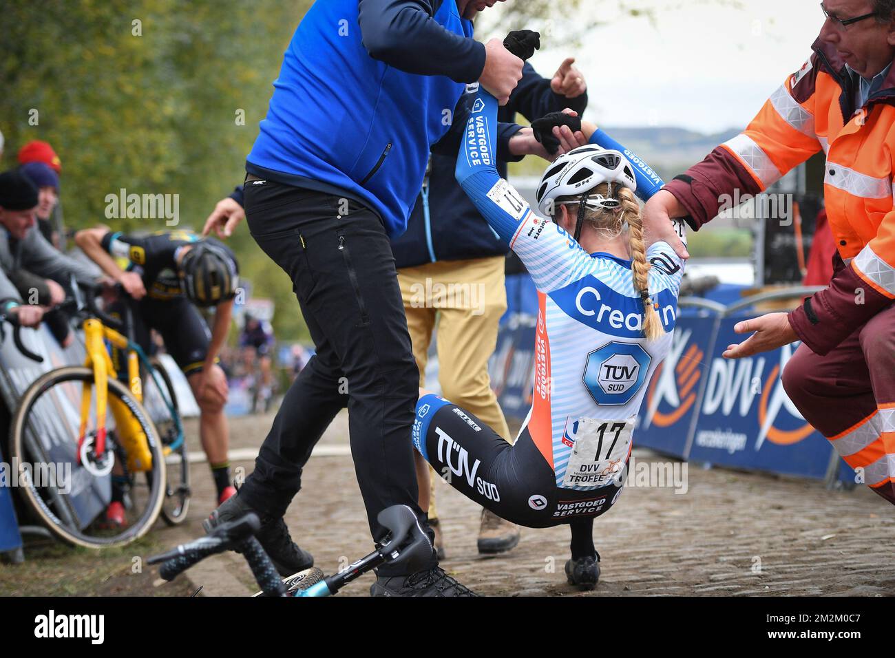Dutch Hoeke Geerte pictured after the women's race during the ...