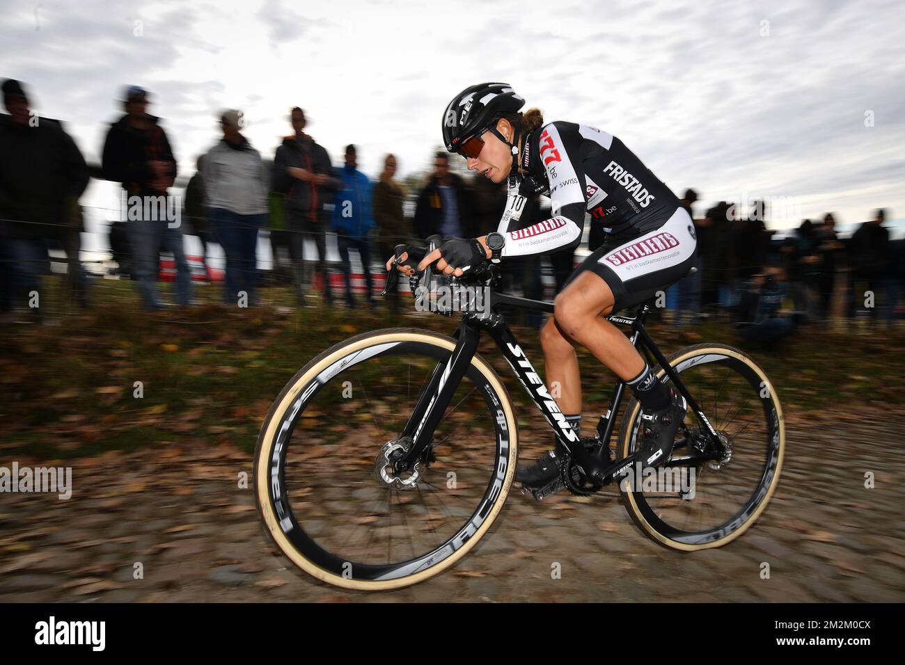 Italian Alice Maria Arzuffi pictured in action during the women's race ...