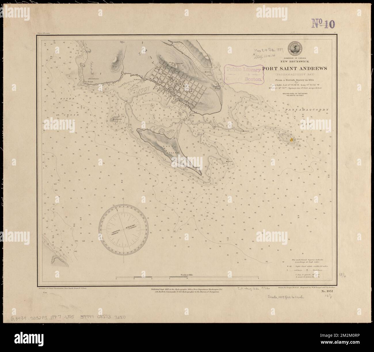 Dominion of Canada, New Brunswick, Port Saint Andrews (Passamaquoddy ...