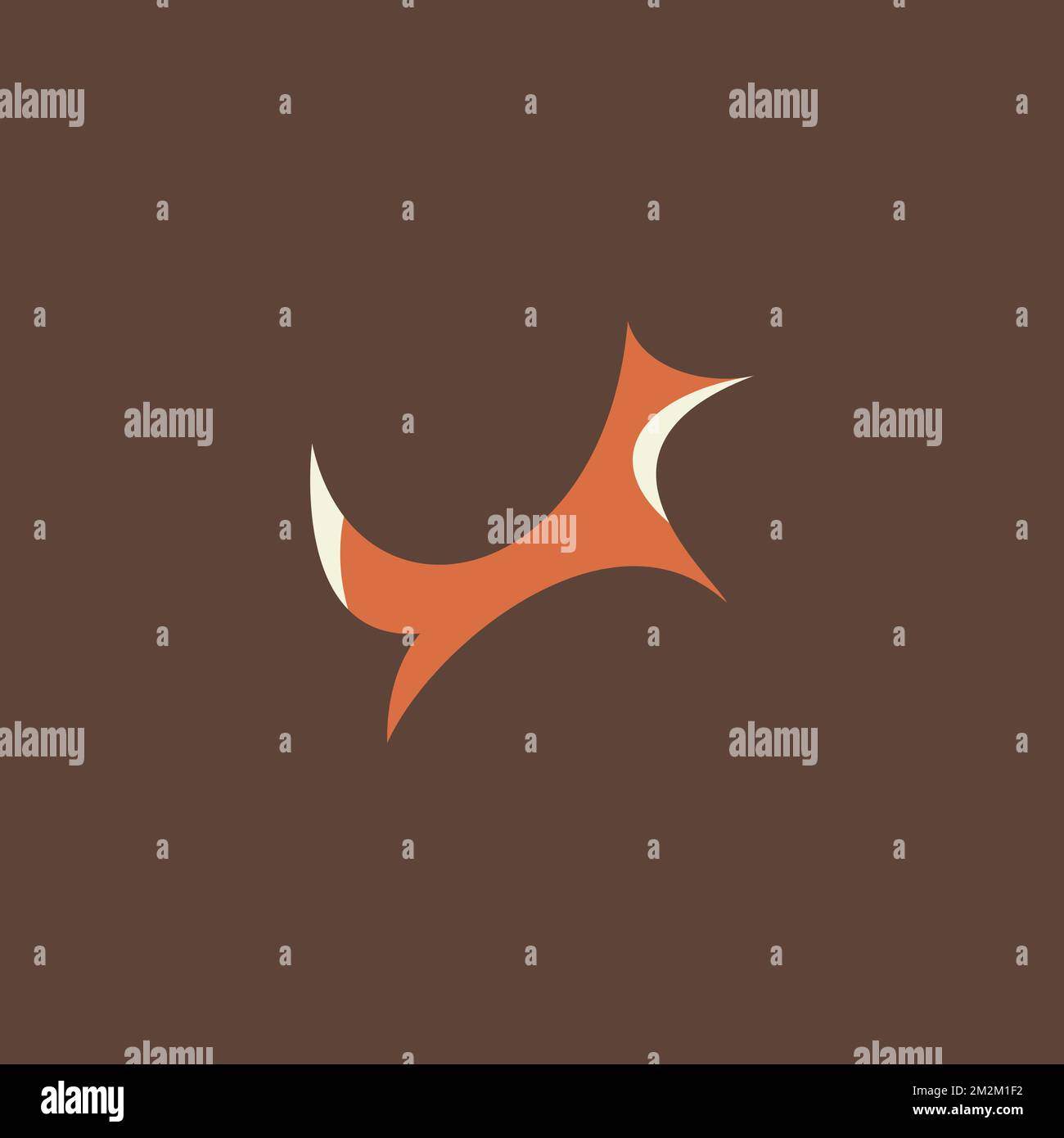 Jump Fox Logo Design. Fox Jump Vector Illustration. Abstract Fox Stock Vector Image & Art - Alamy