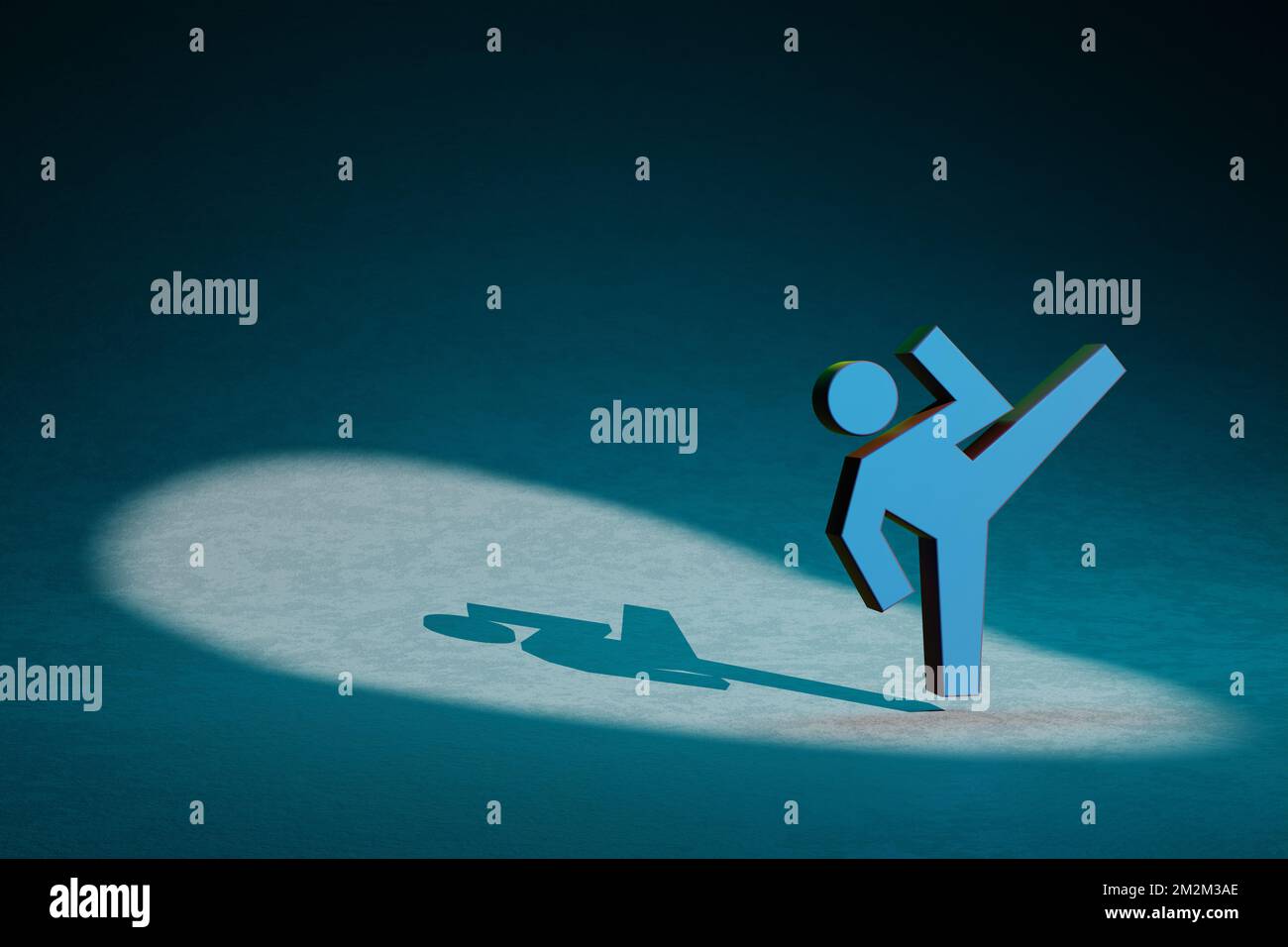 Beautiful abstract illustrations Sports Martial Arts symbol icon on a ...