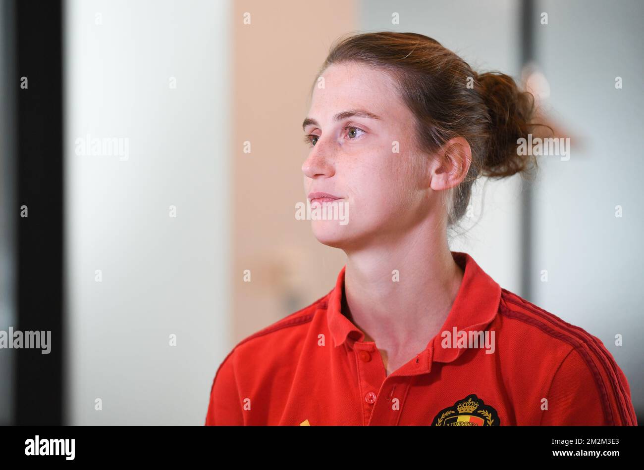 Belgium's Heleen Jaques pictured during a press moment of Belgian ...