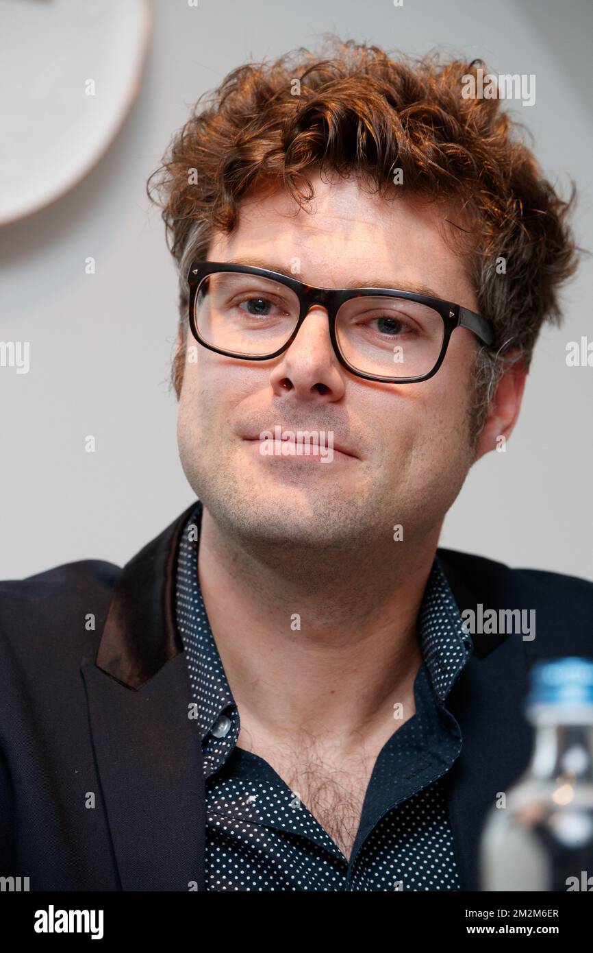 Steven De Vuyst pictured during a press conference to present a new ...