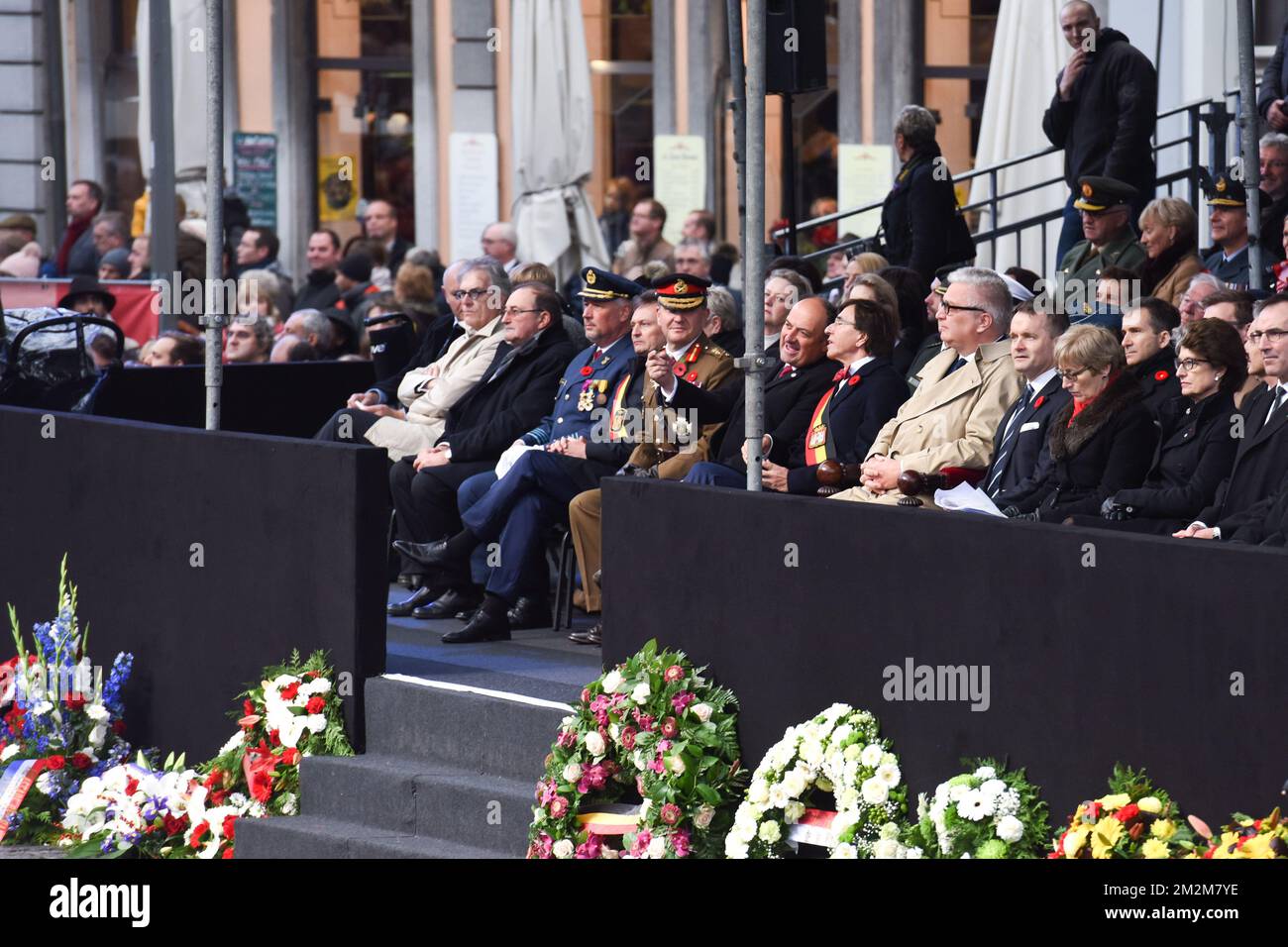 Prince Laurent of Belgium pictured at a World War I commemoration in ...