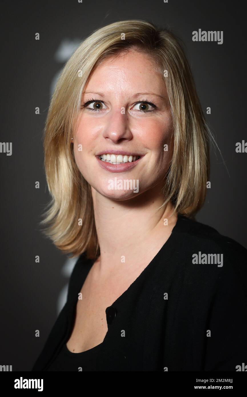 Future Charleroi PS elderwoman Babette Jandrain poses for the ...
